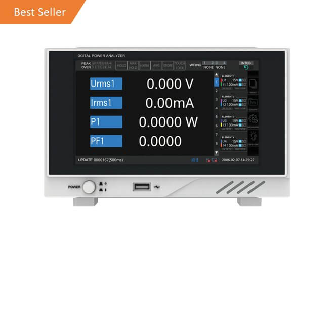87400 High Precision 4CH Power Analyzer — Rexgear